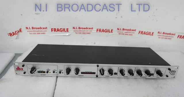 DBX 286S PREAMPLIFICATORE/PROCESSORE microfono per audio analogico ...