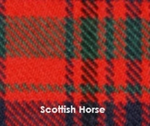 WW2 BRITISH ARMY Scottish Horse, Royal Artillery tartan shoulder patch ...