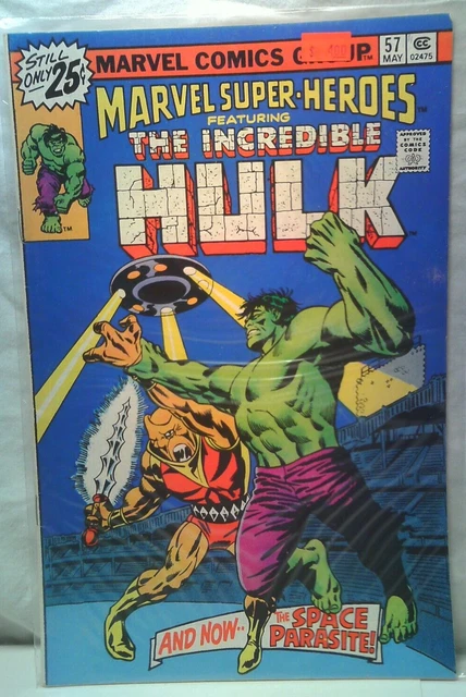 Marvel Super Heroes Featuring The Incredible Hulk Marvel Comics 57 Eur 487 Picclick Fr