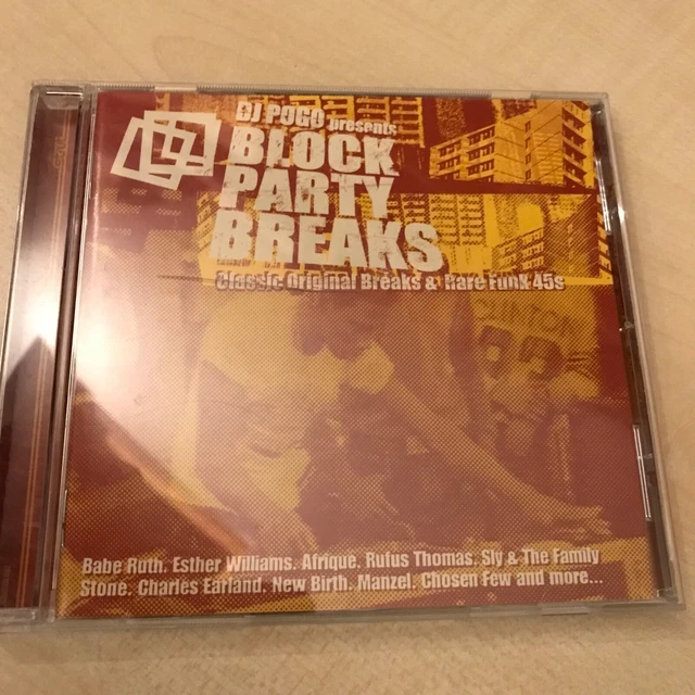 DJ POGO - Block Party Breaks: Classic Original Breaks And Rare Funk (Cd ...