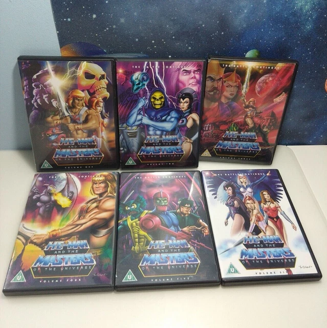 HE-MAN AND THE Masters Of The Universe Dvds Volumes 1-6 EUR 23,70 ...