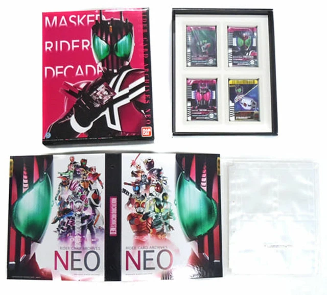 RIDER CARD ARCHIVES Neo Kamen Rider Decade Used EUR 130,60 - PicClick FR