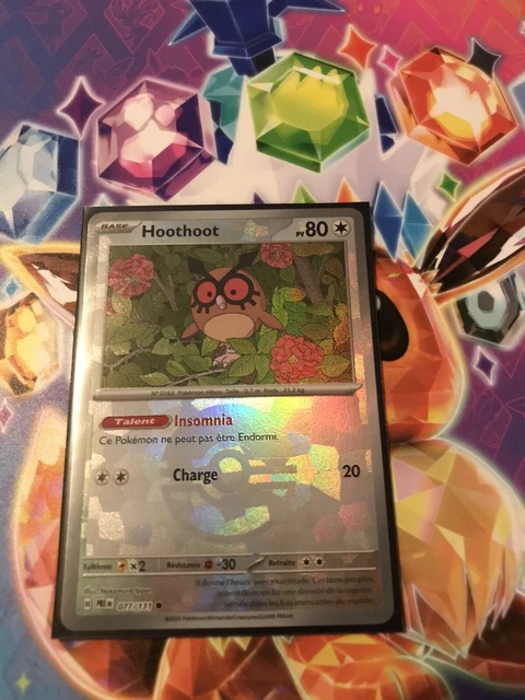 CARTE POKEMON HOOTHOOT 077/131 Pokeball Reverse Evolutions Prismatiques ...