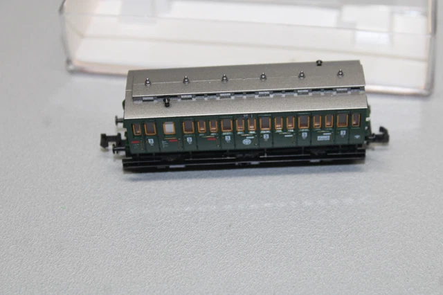 FLEISCHMANN 8092 3-ACHSER Vagón de Compartimentos 3.Klasse DRG Escala N ...