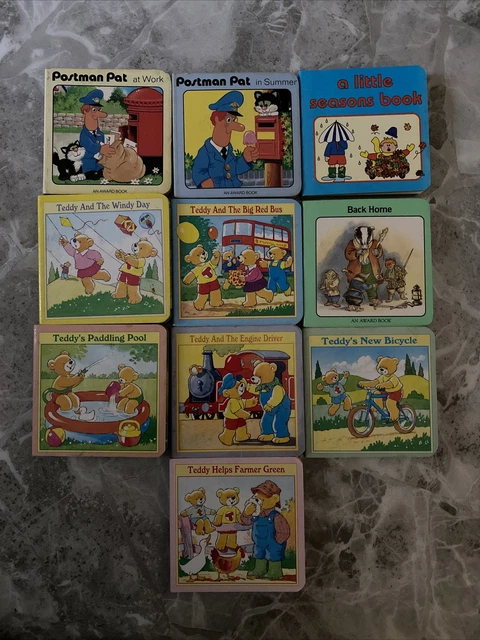 POSTMAN PAT BUNDLE Woodland Animations 1993 Board An Award Books X10 ...