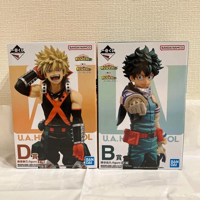 MY HERO ACADEMIA Katsuki Bakugo Izuku Midoriya set Figure Ichiban kuji ...