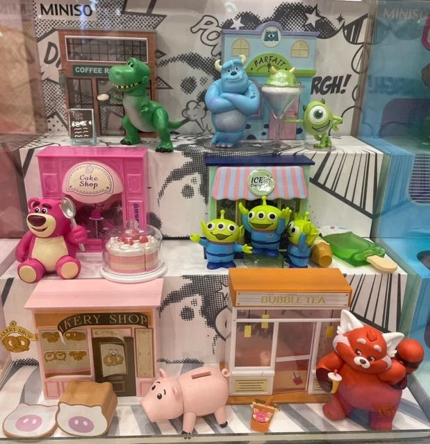 MINISO DISNEY PIXAR Toy Story Gastronomic Town Figure Assortment Box of ...