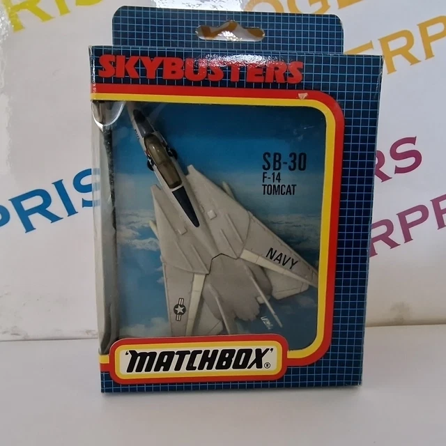 MATCHBOX SKYBUSTERS SB-30 Grumman F-14 Tomcat Model Aircraft, Used, Boxed £8.99 - PicClick UK