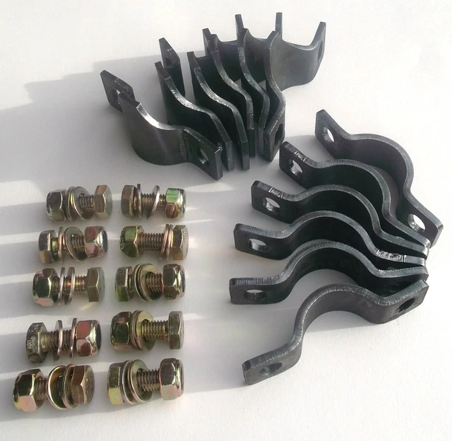 6 ROLL CAGE Saddle Clamp Joints 38mm/1.5” tube space frame roll cage ...