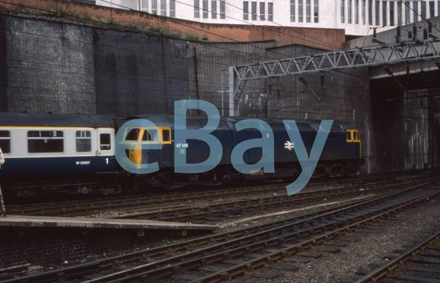 35MM RAILWAY SLIDE of Class 47 47146 @ Birmingham NS - Copyright to ...