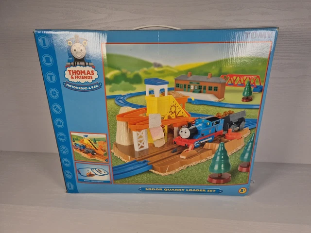 VINTAGE TOMY THOMAS & Friends Sodor Quarry Loader Set 4827 Trackmaster ...