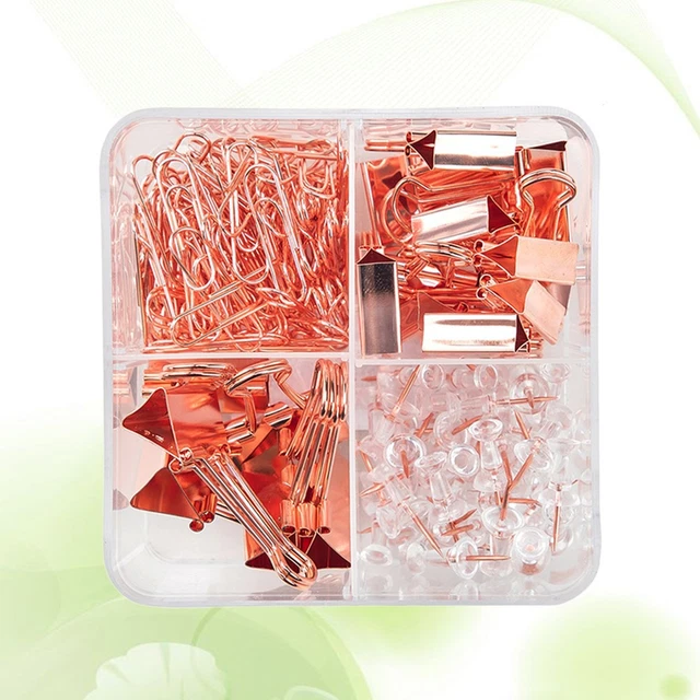 PAPER CLIP PUSH Pin and Ticket Folder Set All In One Combo Office ...