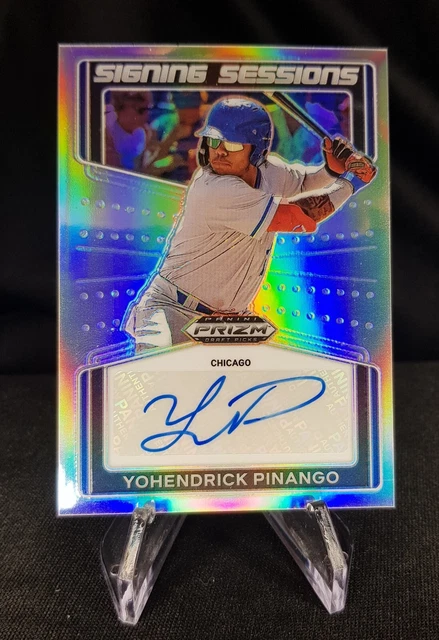 PANINI 2022 PRIZM Draft Yohendrick Pinango Rookie Sessioni Firma ...