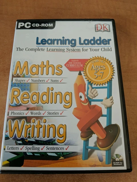 LEARNING LADDER AGES 5-7 Pc Cd-rom EUR 4,64 - PicClick IT