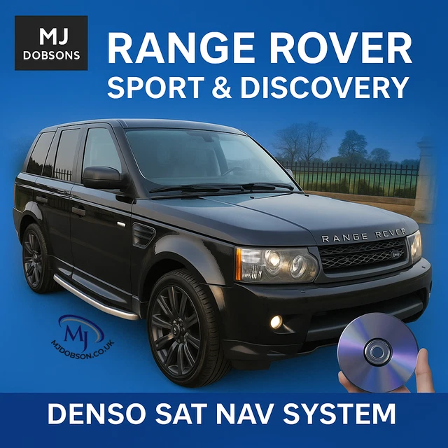 RANGE ROVER NAVIGATION MAP UPDATE - L322 UK Europe BEST DVD UPDATE £14. ...