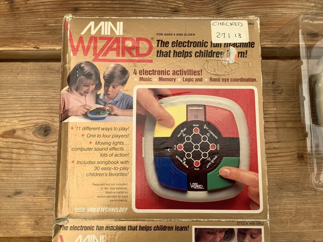 VINTAGE VTECH MINI Wizard Electronic Game Fully Working Retro Simon ...
