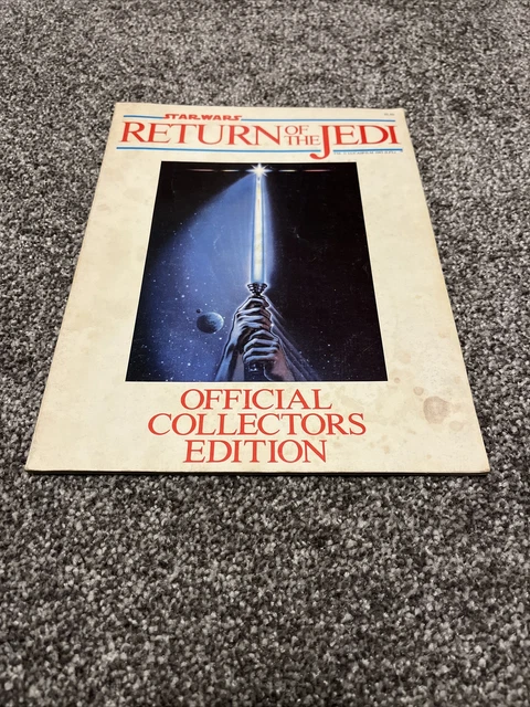 STAR WARS RETURN of the Jedi Official Collectors Edition Magazine ...