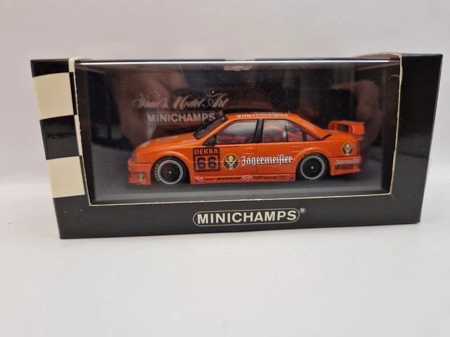 MINICHAMPS 1:43 OMEGA 3000 24V DTM 1991 Jägermeister N° 66 Oberndorfer ...
