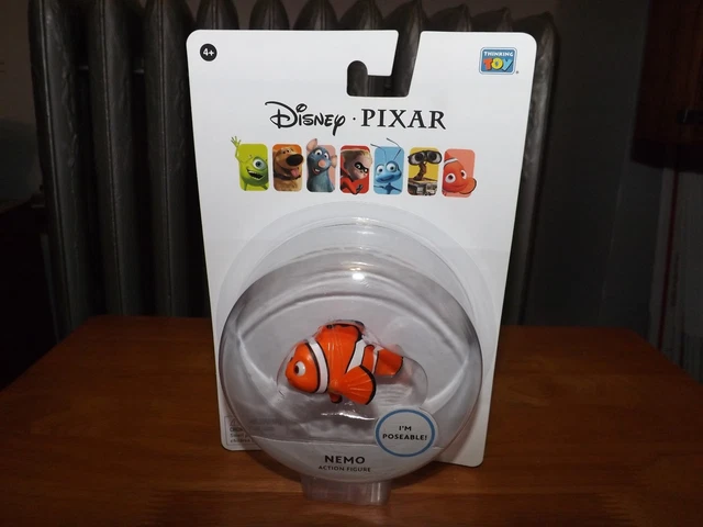 DISNEY PIXAR, POSEABLE Nemo Action Figure, 2" Long, Nip $9.12 - PicClick