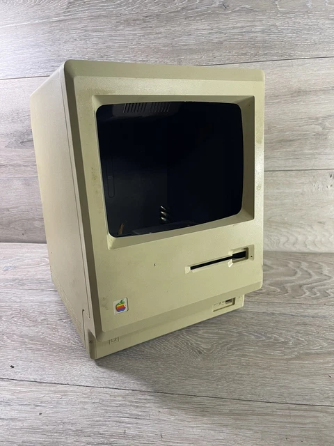 VINTAGE APPLE MACINTOSH 512K Model M0001 W Computer no screen for parts ...