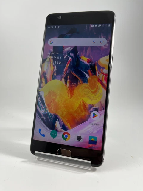 ONEPLUS 3 64/6GB Graphite Gris A3003 Akzeptabler État SIM Débloqué ...