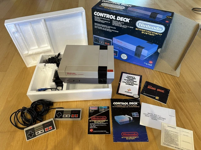 NINTENDO ENTERTAINMENT SYSTEM (Nes) - Mattel Italiano - Boxato ...