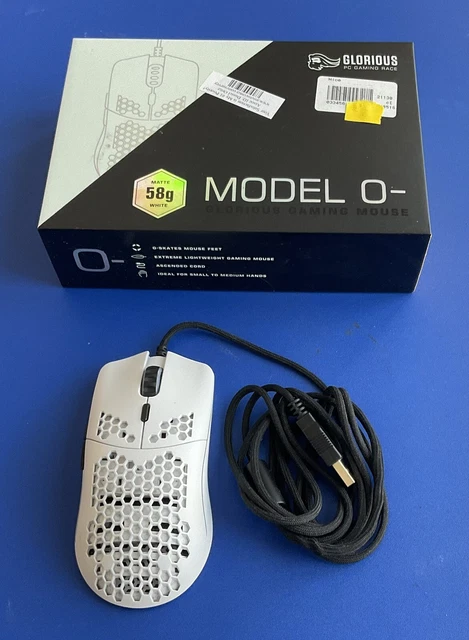 GLORIOUS MODEL O Wired PC Gaming Mouse - White Matte $39.00 - PicClick