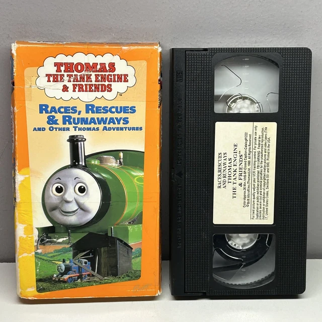 THOMAS TANK ENGINE & Friends Races Rescues Runaways Other VHS Video ...