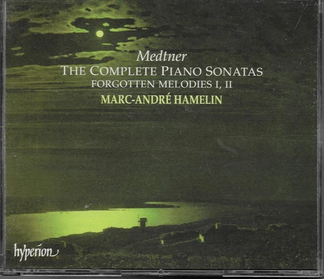 MEDTNER COMPLETE PIANO Sonatas etc HAMELIN Hyperion 4CD SET Near Mint £ ...