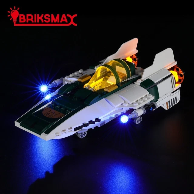 BRIKSMAX LED LIGHT Kit for LEGO 75248 Star Wars Resistance A-Wing ...