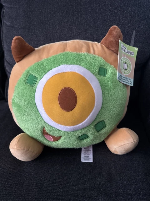 DISNEY MUNCHLINGS -MIKE Wazowski 13" Avocado Toast Bagel Plush Monsters ...
