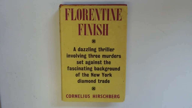 FLORENTINE FINISH CORNELIUS Hirschberg 1964 Victor Gollancz - Good EUR ...