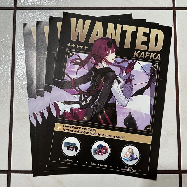 HOYOVERSE - HONKAI Star Rail Sunright Tea Collaboration Kafka Wanted ...