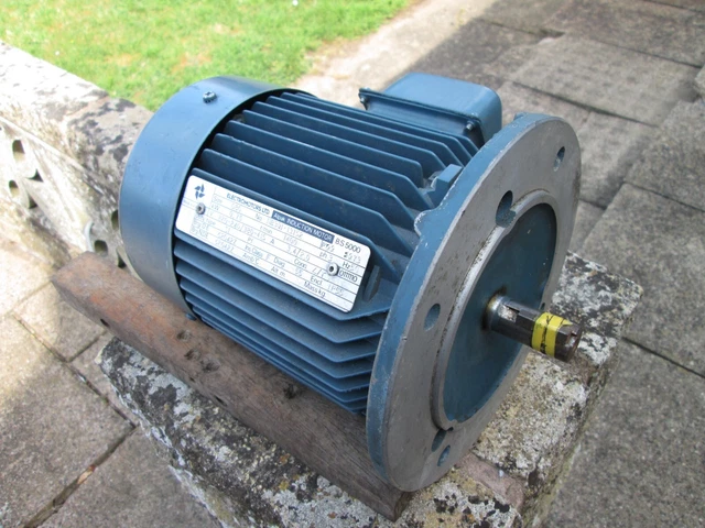 ALPAK 3 PHASE Three Phase Electric Induction Motor. Made in UK. USED. £ ...