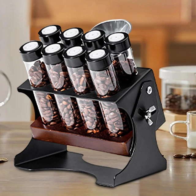 SINGLE DOSE COFFEE Bean Storage Espresso Bean Cellars Adjustable Tilt ...