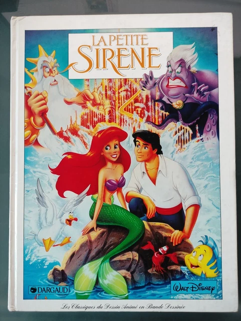 LA PETIT SIRÈNE -WALT DISNEY-Classiques du dessin animé en bande ...
