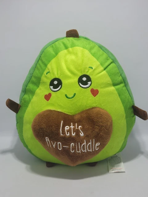 AVACADO LETS AVO Cuddle 9"cuddly Plush Soft Toy Valentines Lover Wife Gift £12.99 - PicClick UK