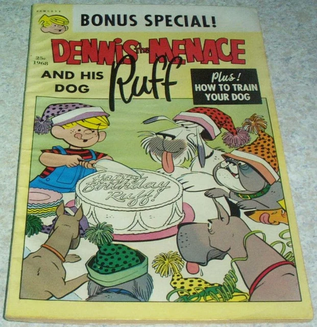 DENNIS THE MENACE and Ruff Giant 54, VF- (7.5) 1968, 50% off Guide! £5. ...