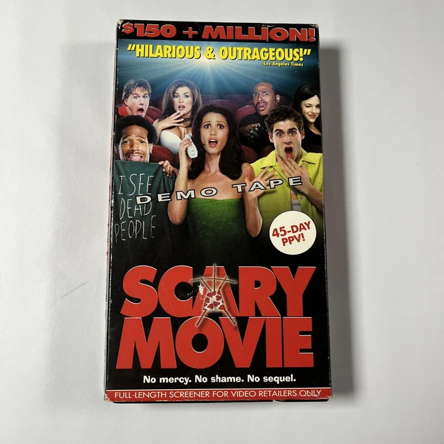 SCARY MOVIE RARE Demo VHS Tape Promotional Screener Horror Comedy £9.61 ...
