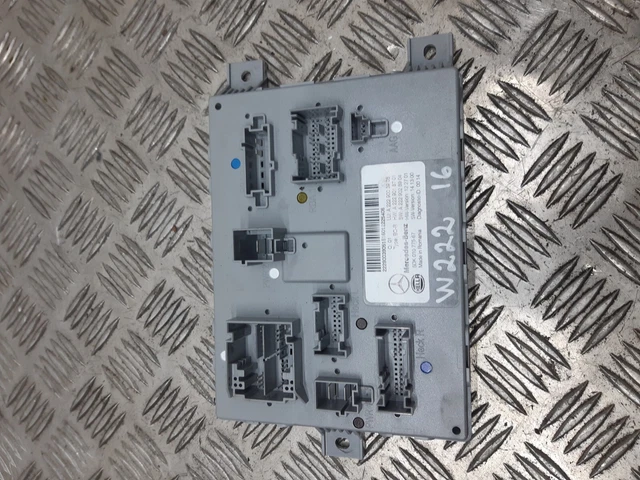 MERCEDES S CLASS W222 Fuse Box Sam Control Module Unit Ecu A2229003905 ...