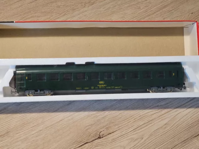COLLECTION JOUEF voiture voyageur 2ème classe B10 CFL réf. 5762 NEUF ...
