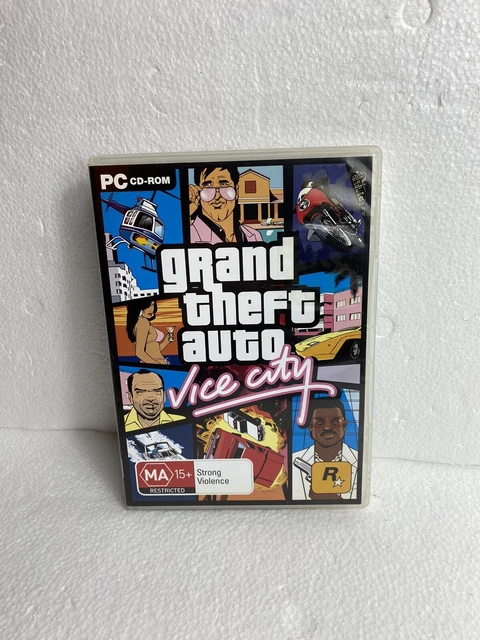 GRAND THEFT AUTO Vice City PC Game Complete With Manual 2 Disc EUR 28 ...