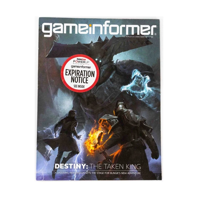 GAMESTOP MAGAZINE - General Interest #269 "Destiny Taken King, Satoru ...