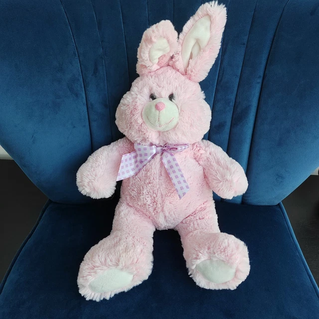 TESCO PINK BUNNY Rabbit Soft Toy Comforter £13.99 - PicClick UK