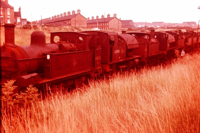 BRITISH RAIL LOCO Steam 47005 Railway Slide Canklow Ref 259 £3.19 ...
