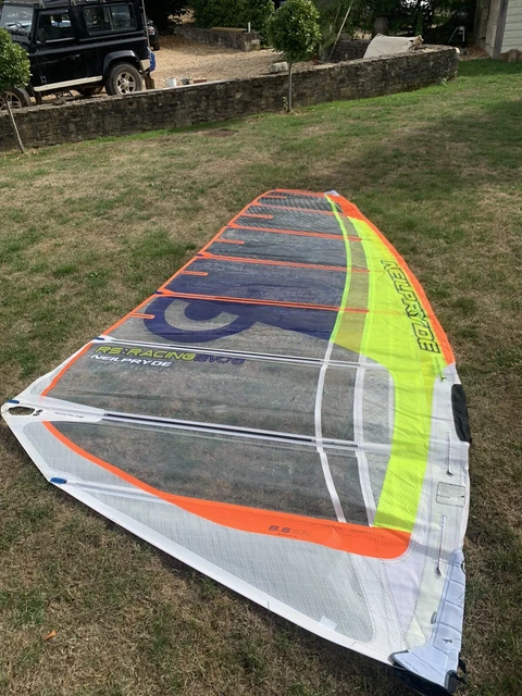 NEIL PRYDE WINDSURF Sail 8.6M RS Racing EVO6 AND 490 Carbon Mast £350. ...