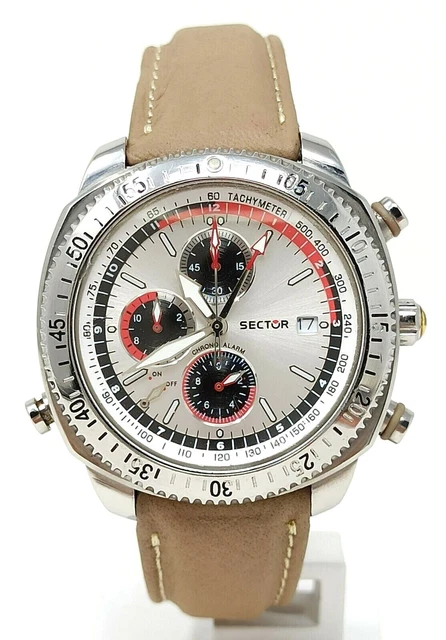 OROLOGIO SECTOR 270 chrono alarm watch svegliarino clock wake up montre ...