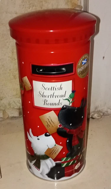 CHRISTMAS SHORTBREAD ROUNDS in Post Money box 180g PostTin £9.68 ...