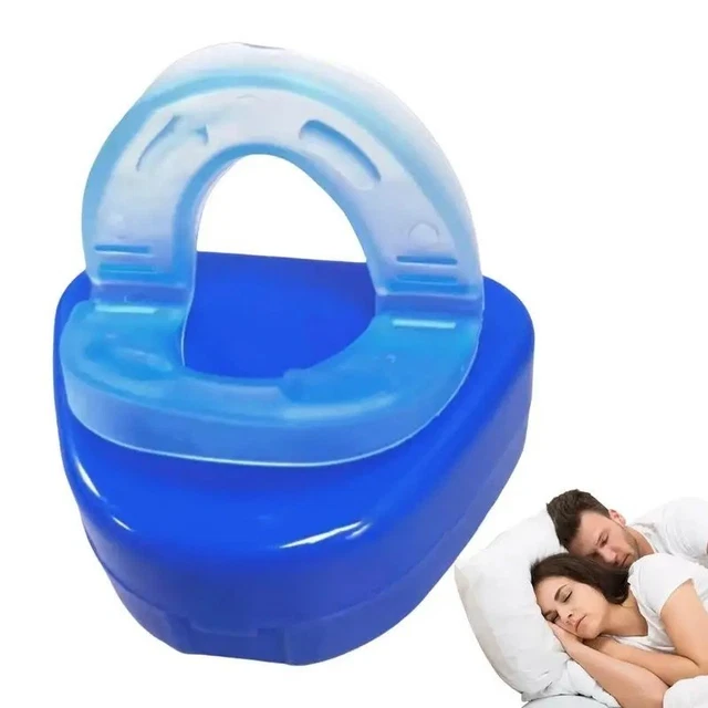 ANTI SNORING MOUTHPIECE Reusable Snore Device Stopper Reduce Snoring ...