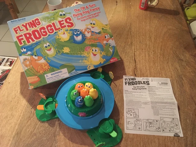 RARE FLYING FROGGLES Game Tilt & Turn Frog Frenzy -100% Complete £3.74 ...